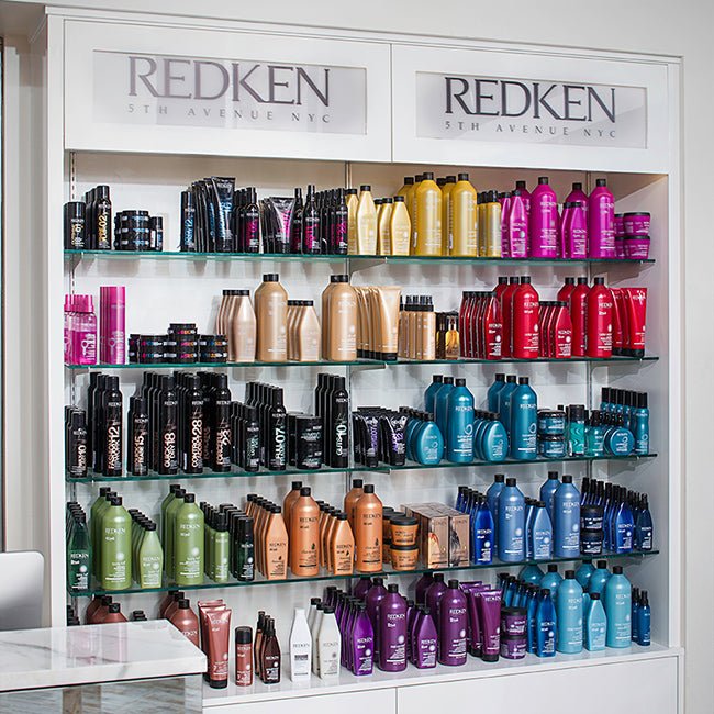 Hair Salon Product Displays