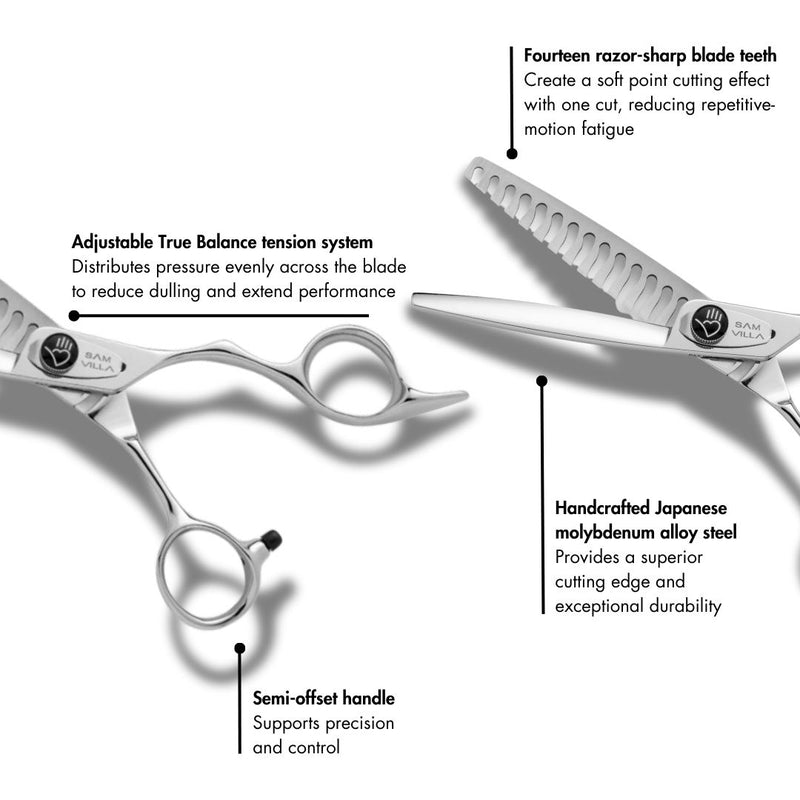 Classic Series 14 Tooth Point Cutting Shear - Get Soft Ends & Layers ...