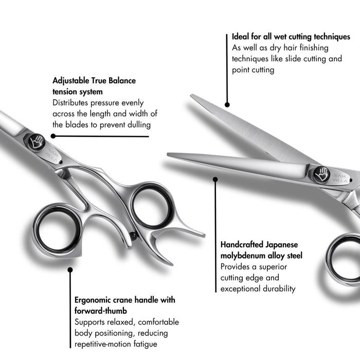 Hair Cutting Shear - Signature Series Wet Cutting Shear - Sam Villa