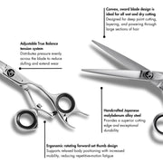 Sam Villa Signature Series Shears | Dry Cutting Swivel Shear